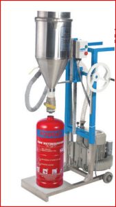 Powder ABC Refilling machine for fire extinguisher – Airgas