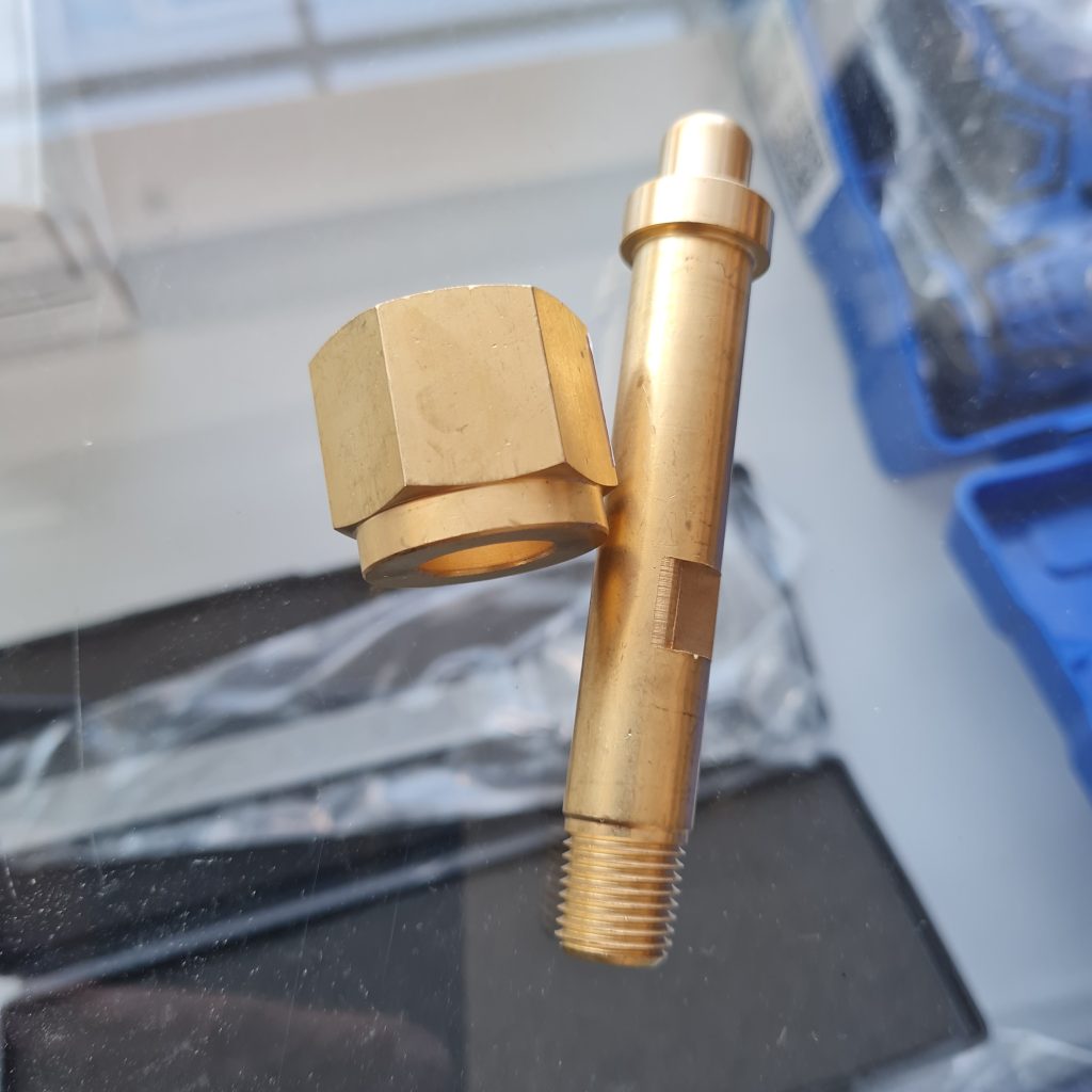 bullnose for BS 8 connection,CO2 #0737 – Airgas