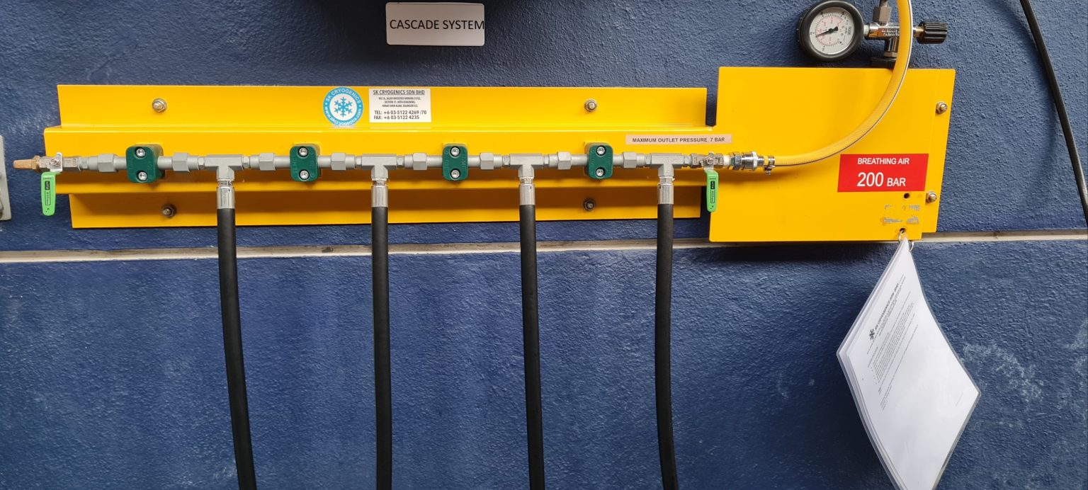 manifold system for breathing air training modules – Airgas