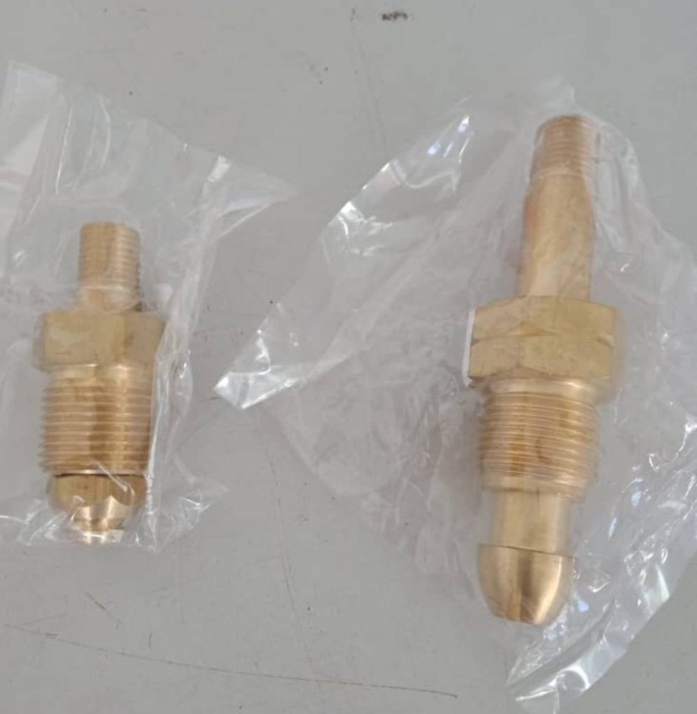 bullnose for BS3 connection, O2, Ar, He, N2, .. – Airgas