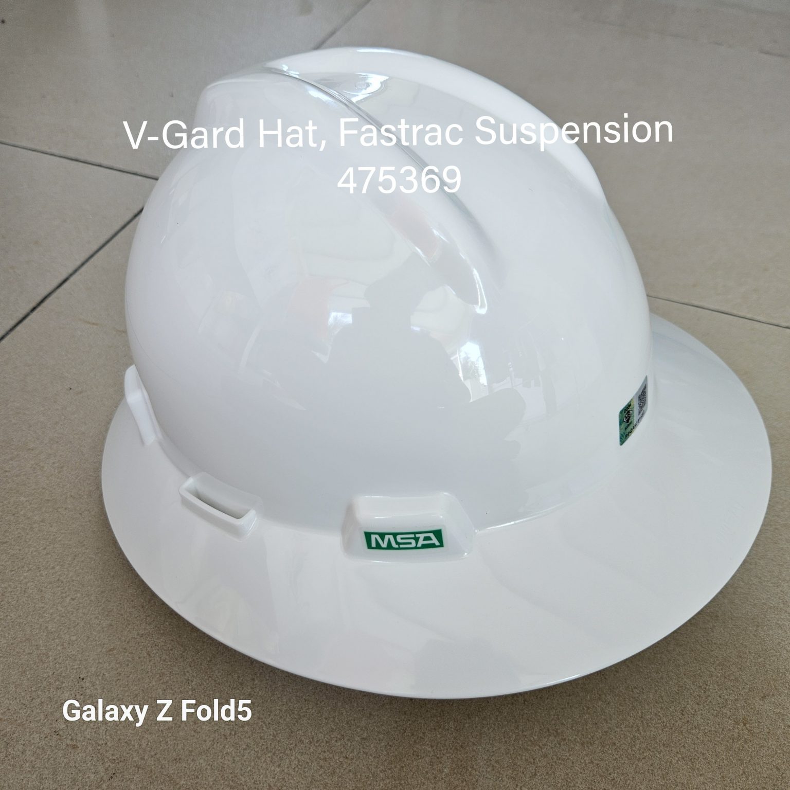 MSA V-Gard US Full Brim Safety Hats/w Fas-Trac Suspension 475369 – Airgas